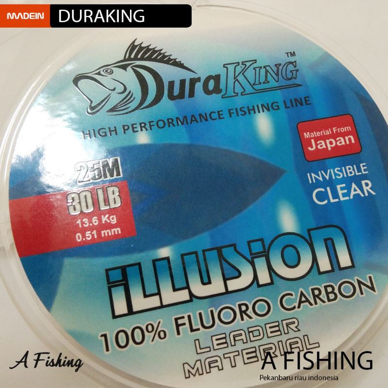 Jual LEADER DURAKING ILLUSION 100% FLUORO CARBON PERMETER | Shopee ...