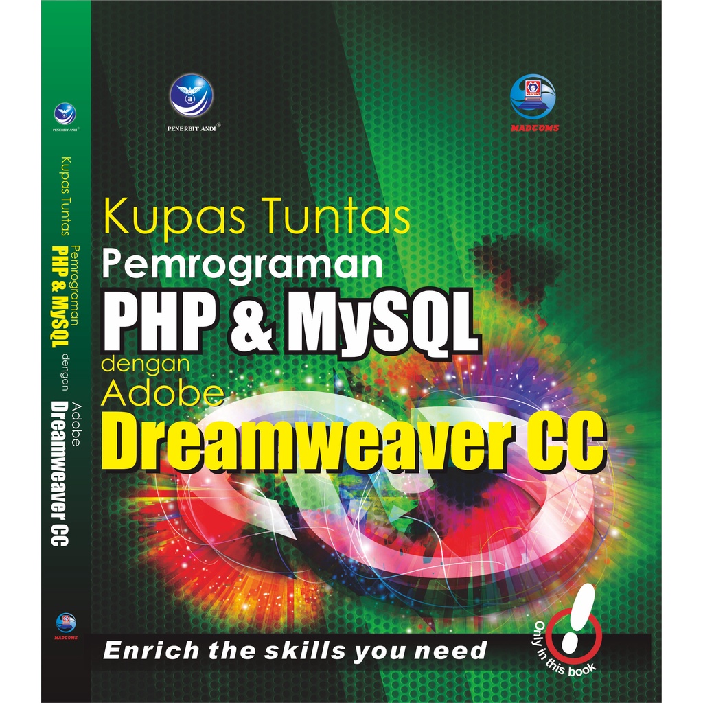 Jual BUKU Kupas Tuntas Pemrograman PHP Dan MySQL Dengan Adobe Dreamweaver CC | Shopee Indonesia
