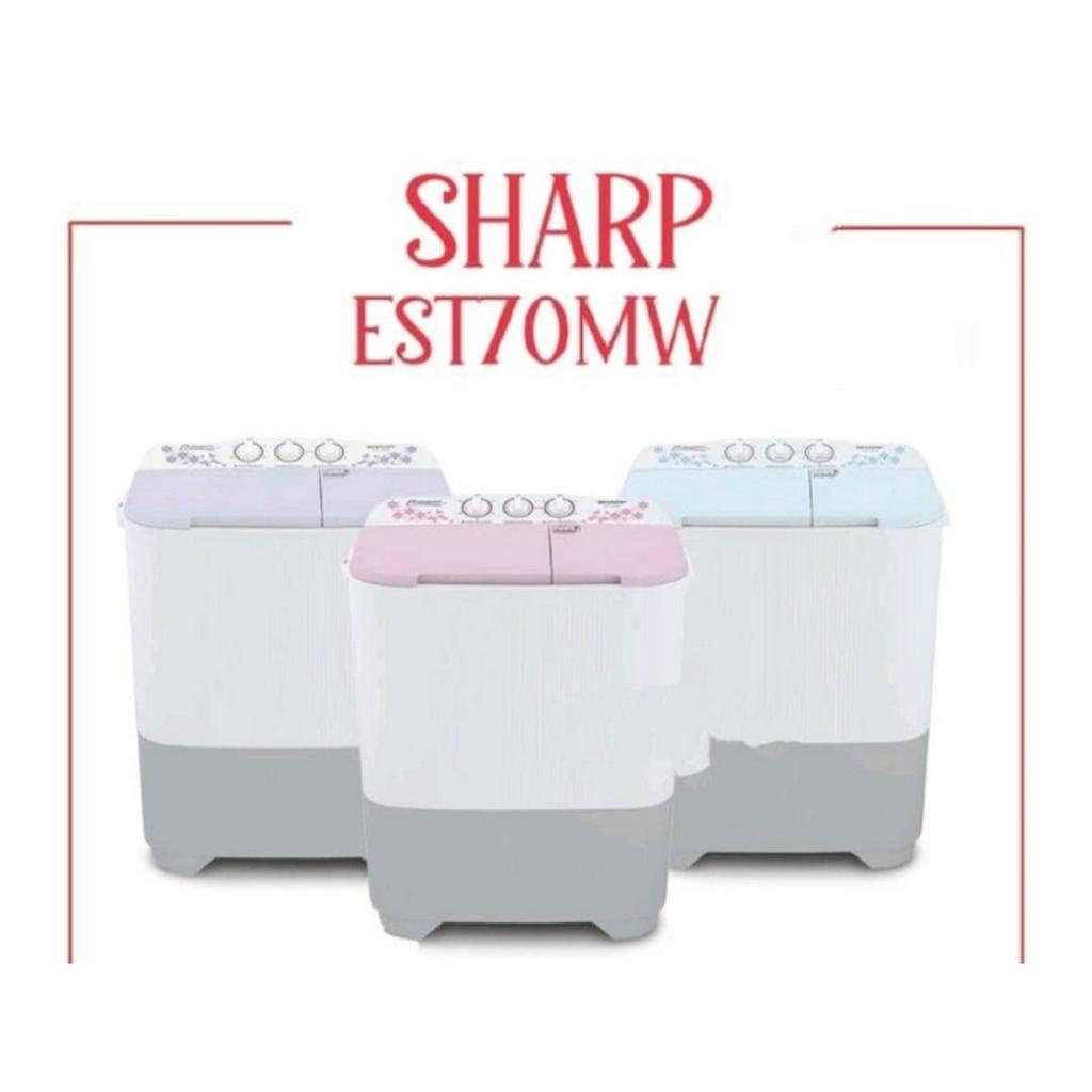 Jual MESIN CUCI SHARP ES-T70MW KHUSUS AREA BOGOR | Shopee Indonesia