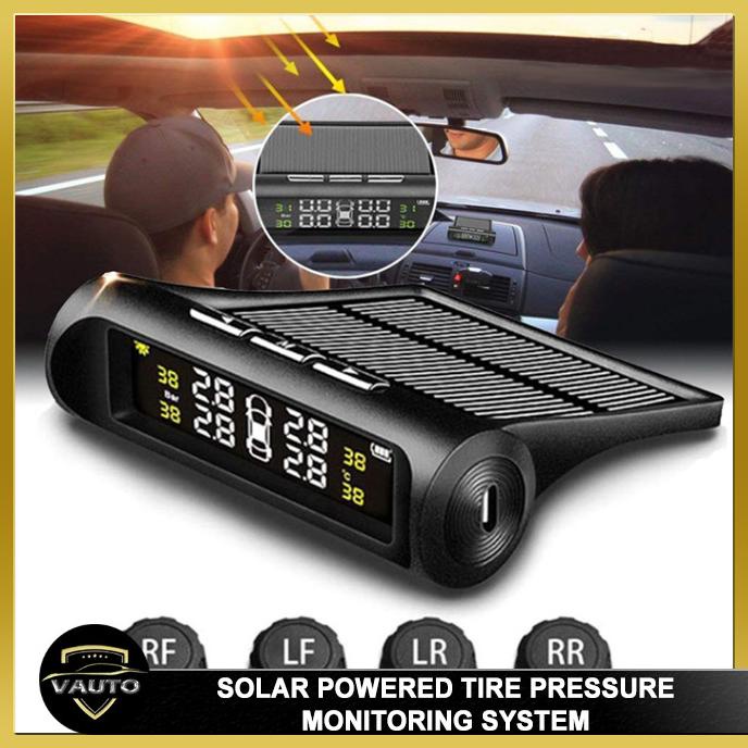 Jual TIRE PRESSURE Monitoring System Solar Power TPMS Indikator Ban ...