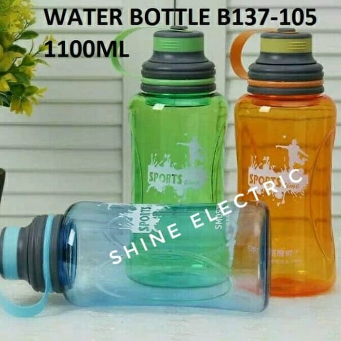 Jual Botol Air Minum Besar 1100ml 1 liter lebih Botol Minuman 1liter ...