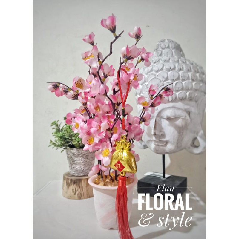 Jual Bunga Sakura Pink / Bunga Cherry Blossom /Sakura / Bunga Imlek ...