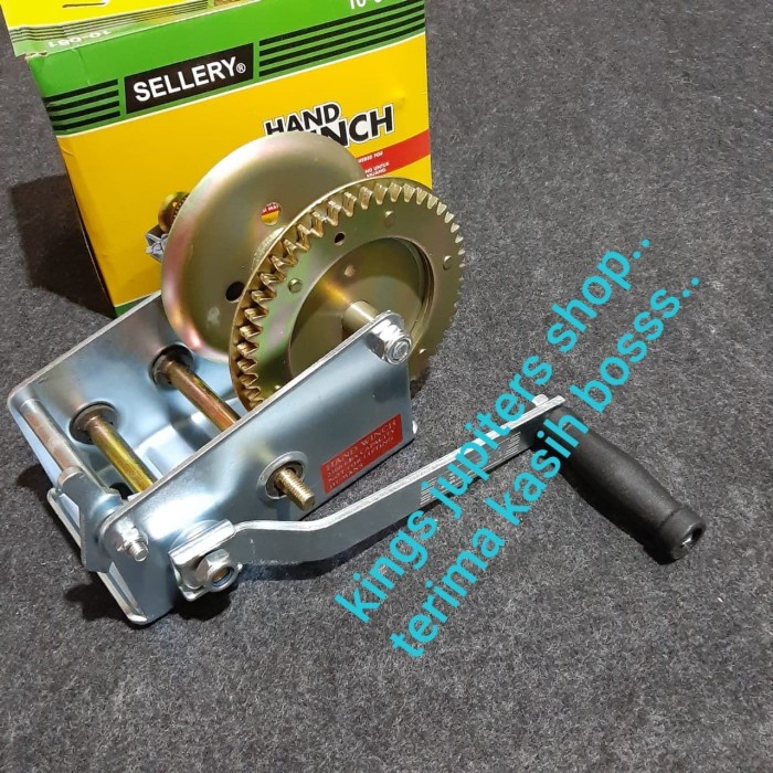 Jual KATROL- KEREKAN KAPAL 2500LBS HAND WINCH BESAR 2500LBS KATROL ...