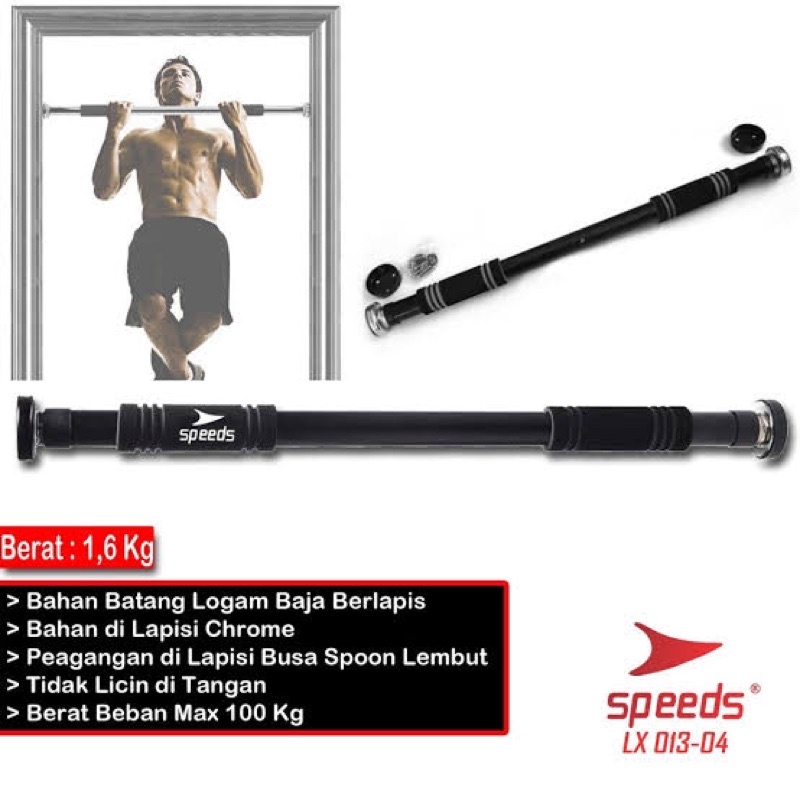 Jual Door Chinning Up Pull Up Bar Speeds | Shopee Indonesia