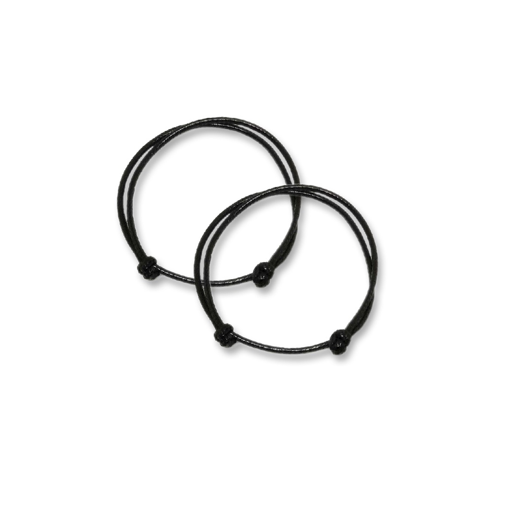 Jual Gelang tali hitam cewek/cowok couple keren kekinian | Shopee Indonesia
