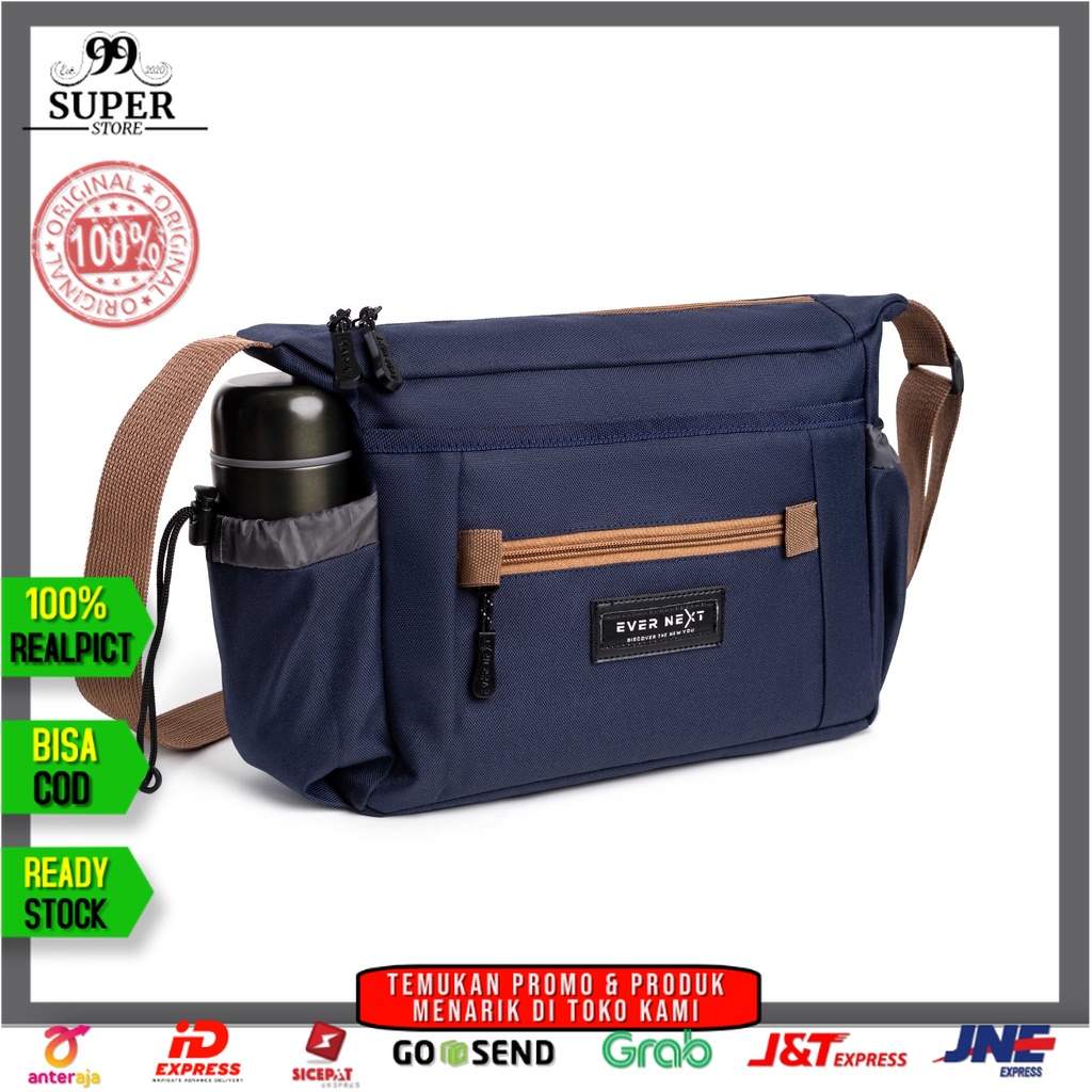 Jual Tas Selempang Pria Besar Distro Original Sling Bag Premium Simple ...