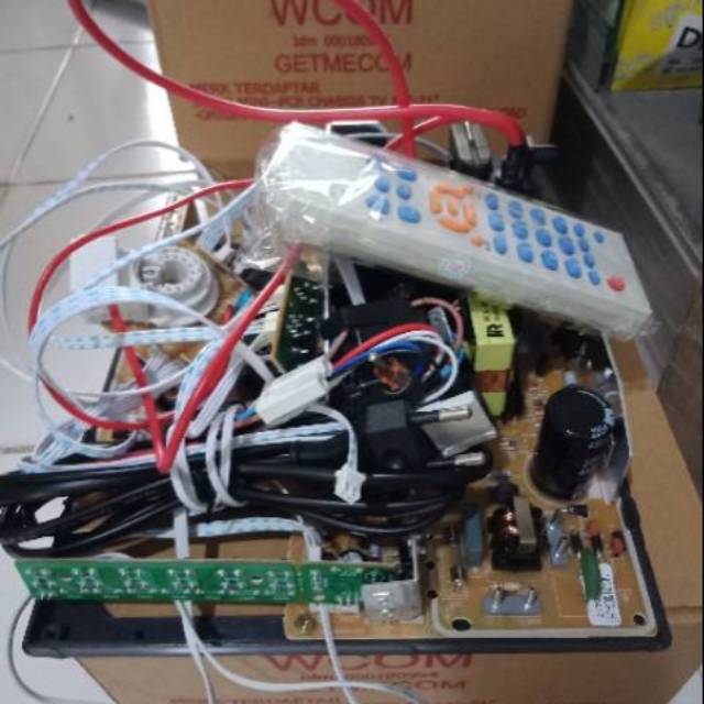 Jual Mesin tv tabung digital 14in-21in wcom | Shopee Indonesia
