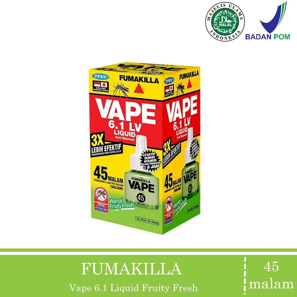 Jual FUMAKILLA Isi ulang Cair Obat Nyamuk Elektrik Liquid Refill 45 ...