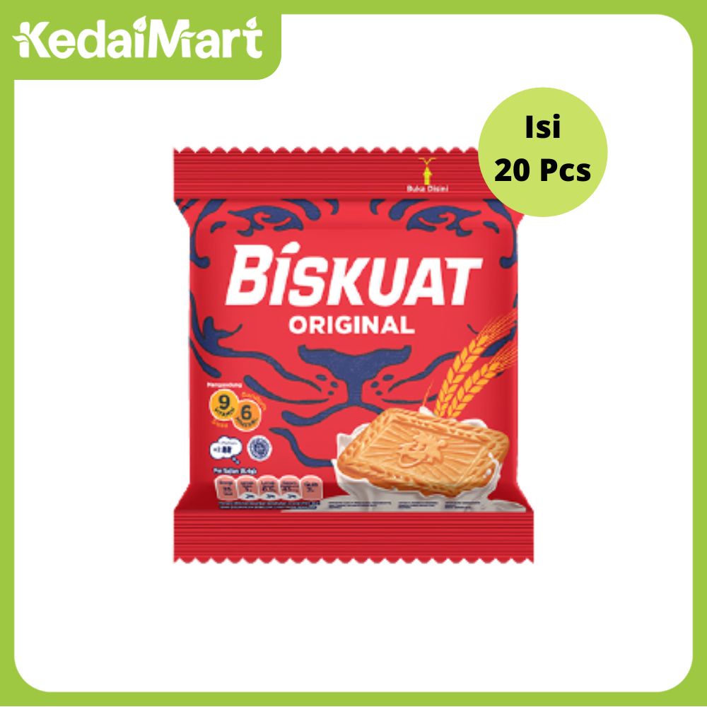 Jual Biskuat Biskuit Original Isi 20 x 8,4 Gram | Shopee Indonesia