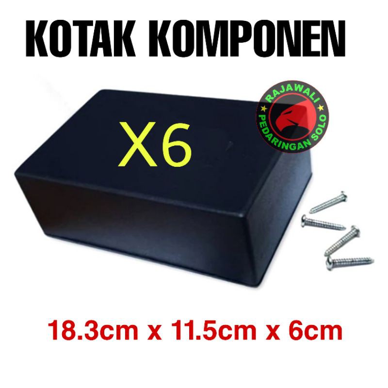 Jual KOTAK X6 BOX KOMPONEN SERBAGUNA KOTAK ADAPTOR | Shopee Indonesia