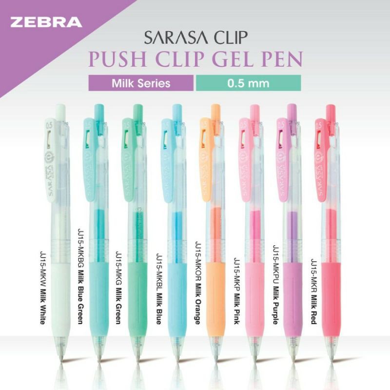 Jual pulpen gel sarasa zebra/ pulpen gel zebra murah/pulpen gel tinta ...
