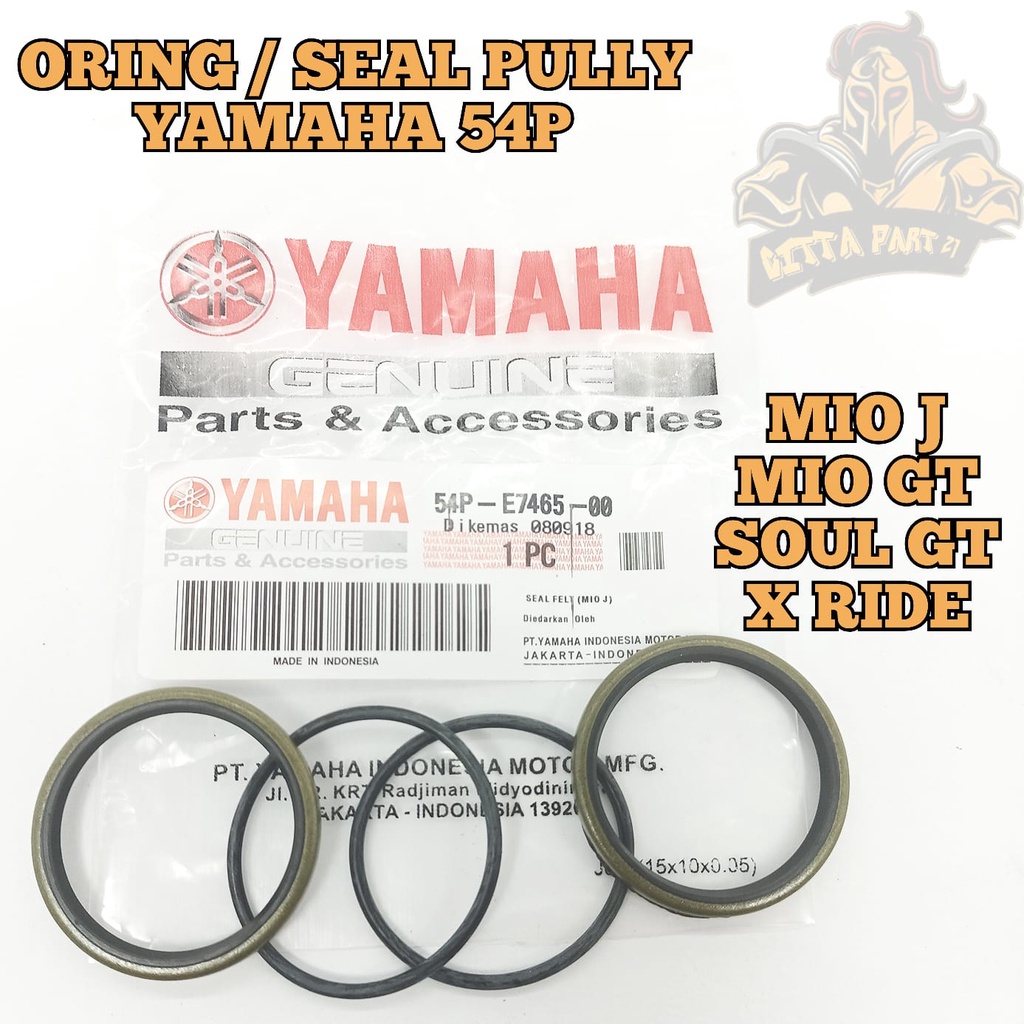 Jual SEAL ORING SET PULLY YAMAHA 54P KUALITAS ASLI ORIGINAL YAMAHA YGP PRESISI BAHAN BERKUALITAS ...