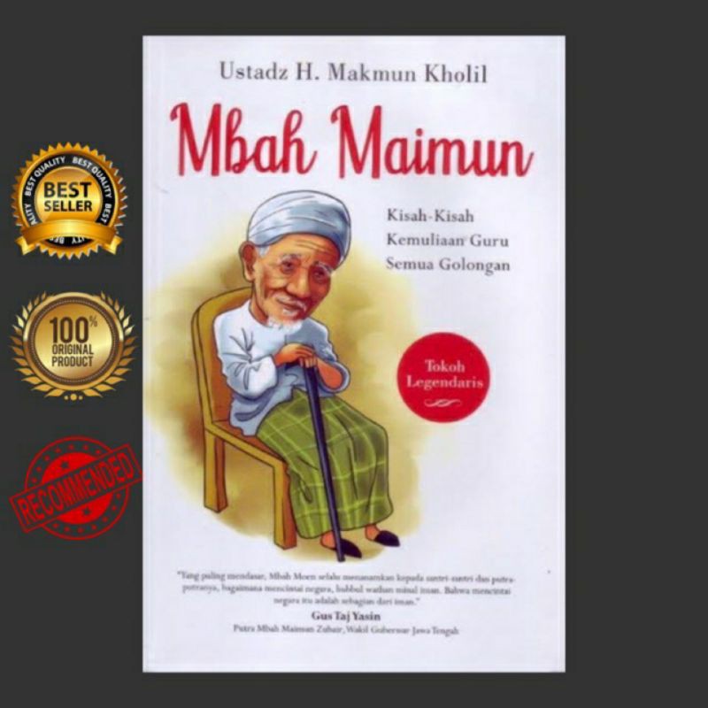Jual Buku Mbah Maimun Kisah guru semua golongan KH Maimun Zubair ...