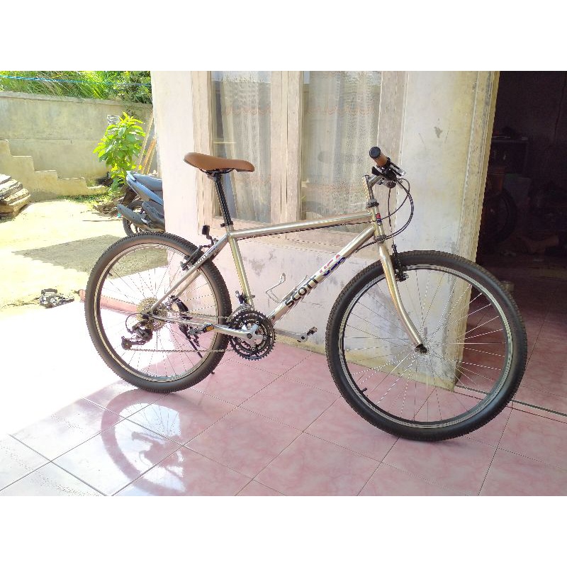 Jual SEPEDA MTB SCOTT MADE IN TAIWAN CHROMOLY BAN 26 HUB FREEHUB ...