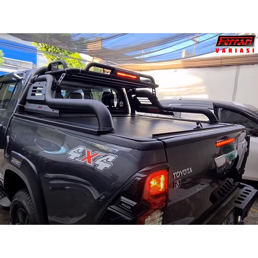 Jual Rol bar basket bak belakang mobil hilux Rocco tipe V ferrari ...