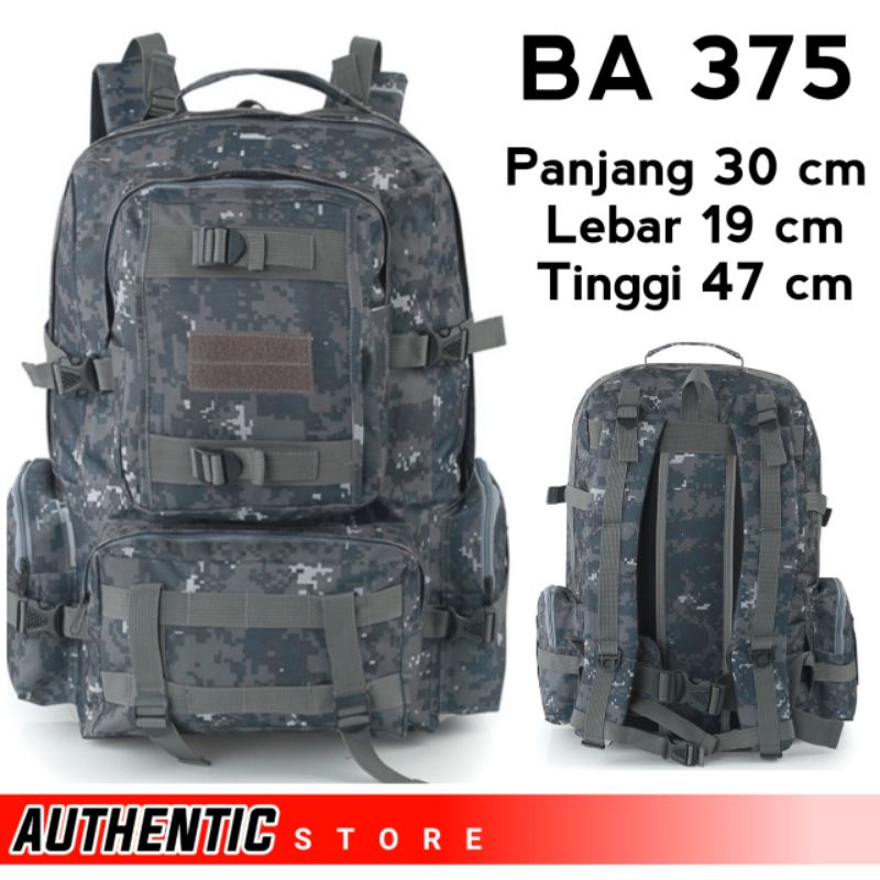 Jual AUTHENTIC Tas Ransel Punggung Backpack Laptop Tactical Army Pria ...