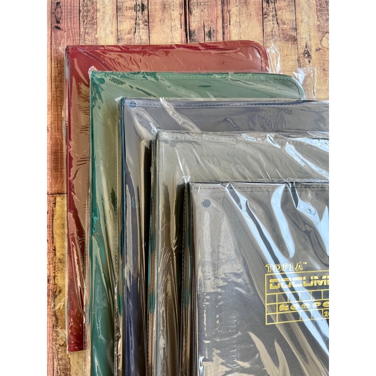 Jual Map Ijazah Resleting Kulit Anti Air Isi 20 40 60 Lembar F4 ...