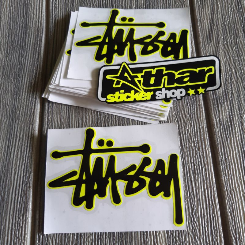 Jual STICKER STUSSY CUTTING STICKER CUTTING MOTOR CUTTING STICKER ...
