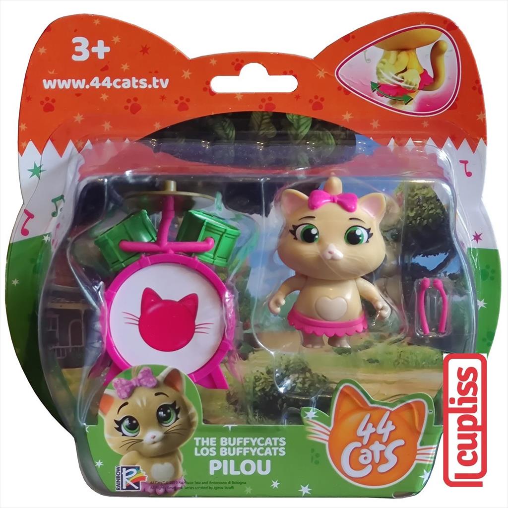 Jual Rainbow 44 Cats The Buffycats Friends 34103 Pilou Figure | Shopee ...