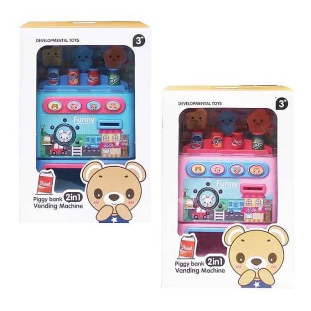 Jual Vending Machine Piggy Bank 2 in 1 ( 943 ) | Shopee Indonesia