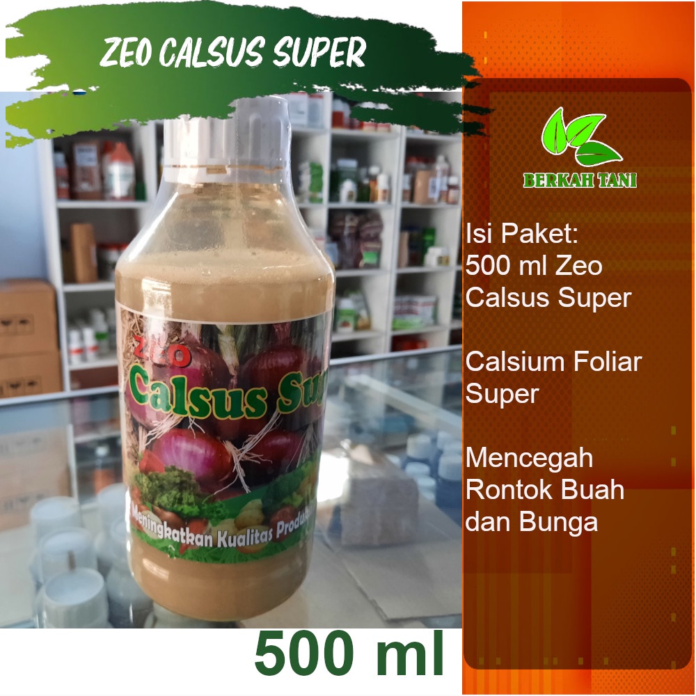 Jual Zeo Calsus 500 ml Pupuk Kalsium Cair Super Foliar | Shopee Indonesia