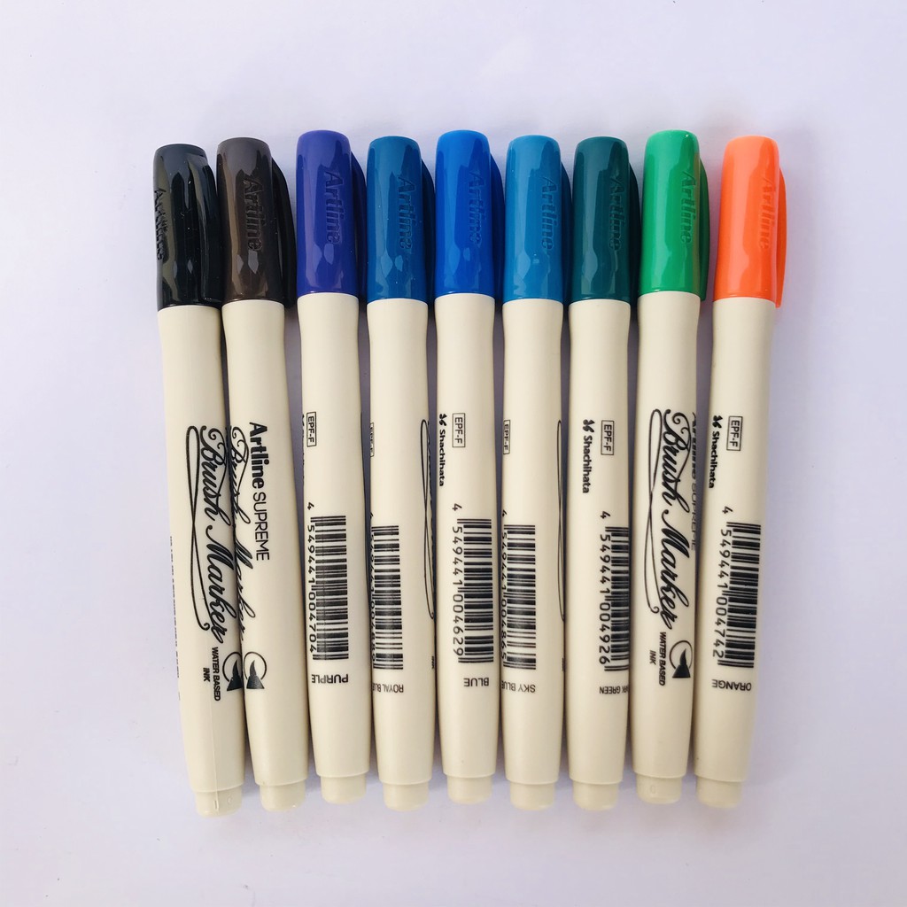 Jual Spidol ARTLINE EPF-F Supreme Brush Marker | Shopee Indonesia