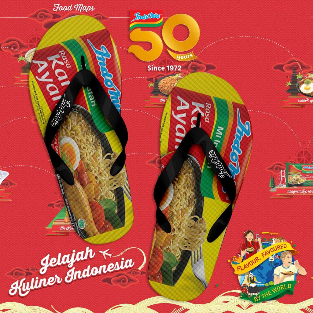 Jual SANDAL JEPIT ANAK MIE INSTAN | SANDAL INDOMIE SENDAL JEPIT ANAK ...