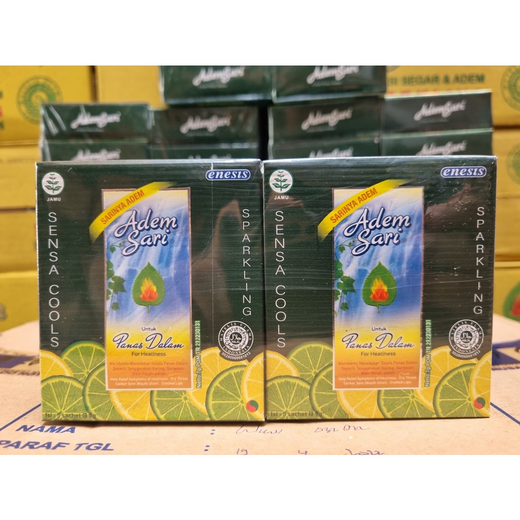 Jual Adem Sari Box isi 12 Sachet | Shopee Indonesia