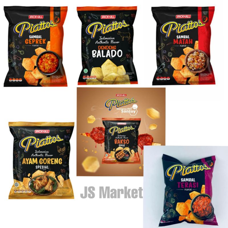 Jual PIATTOS INDONESIAN AUTHENTIC FLAVOR 75GR | Shopee Indonesia