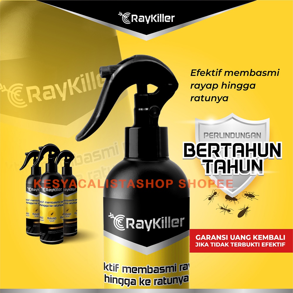 Jual RayKiller Obat Anti Rayap Spray Efekif Membasmi Rayap Bergaransi ...