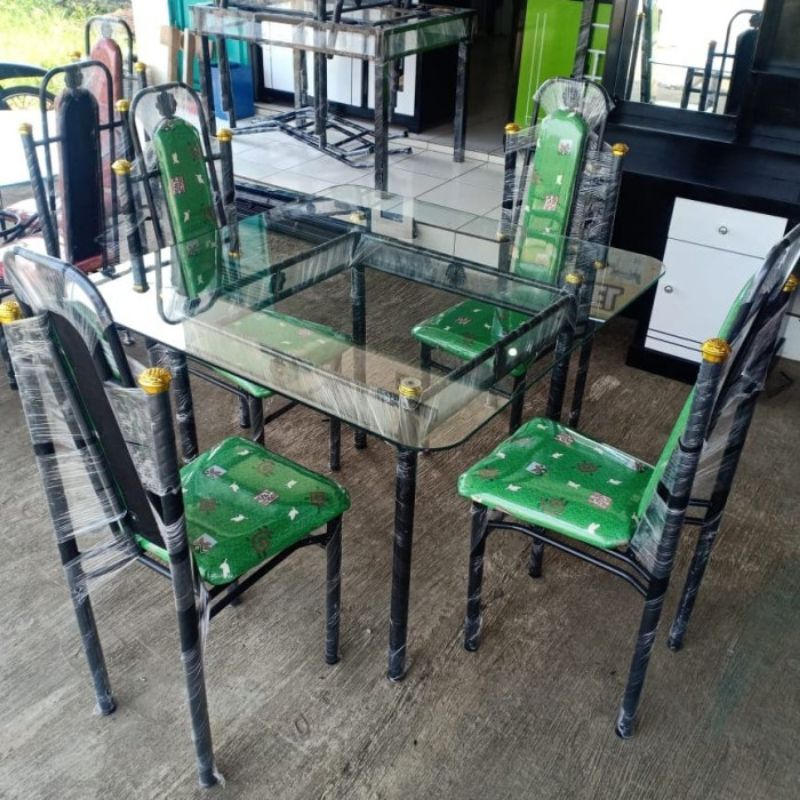 Jual MEJA MAKAN KACA(HANYA MEJA+KACA | Shopee Indonesia