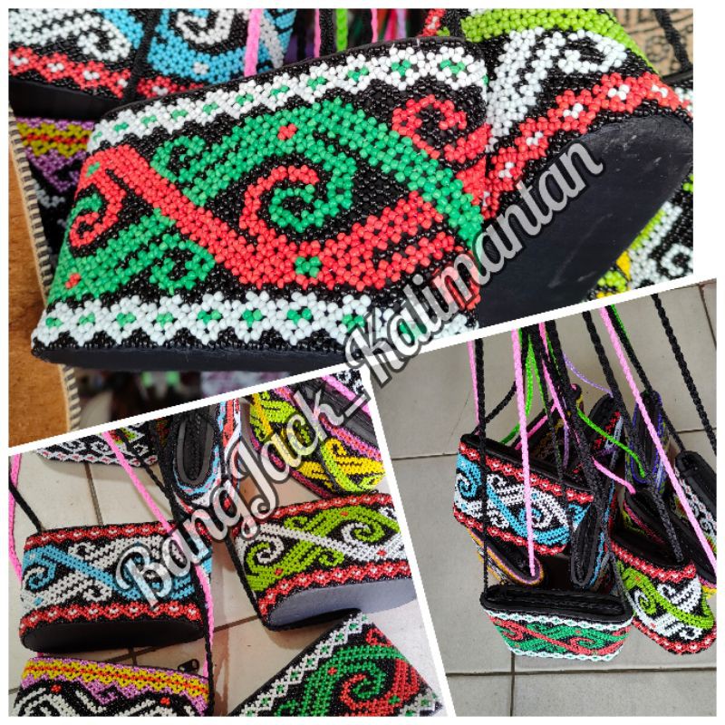 Jual TAS MANIK KHAS KALIMANTAN MOTIF TIUNG SELEMPANG | Shopee Indonesia