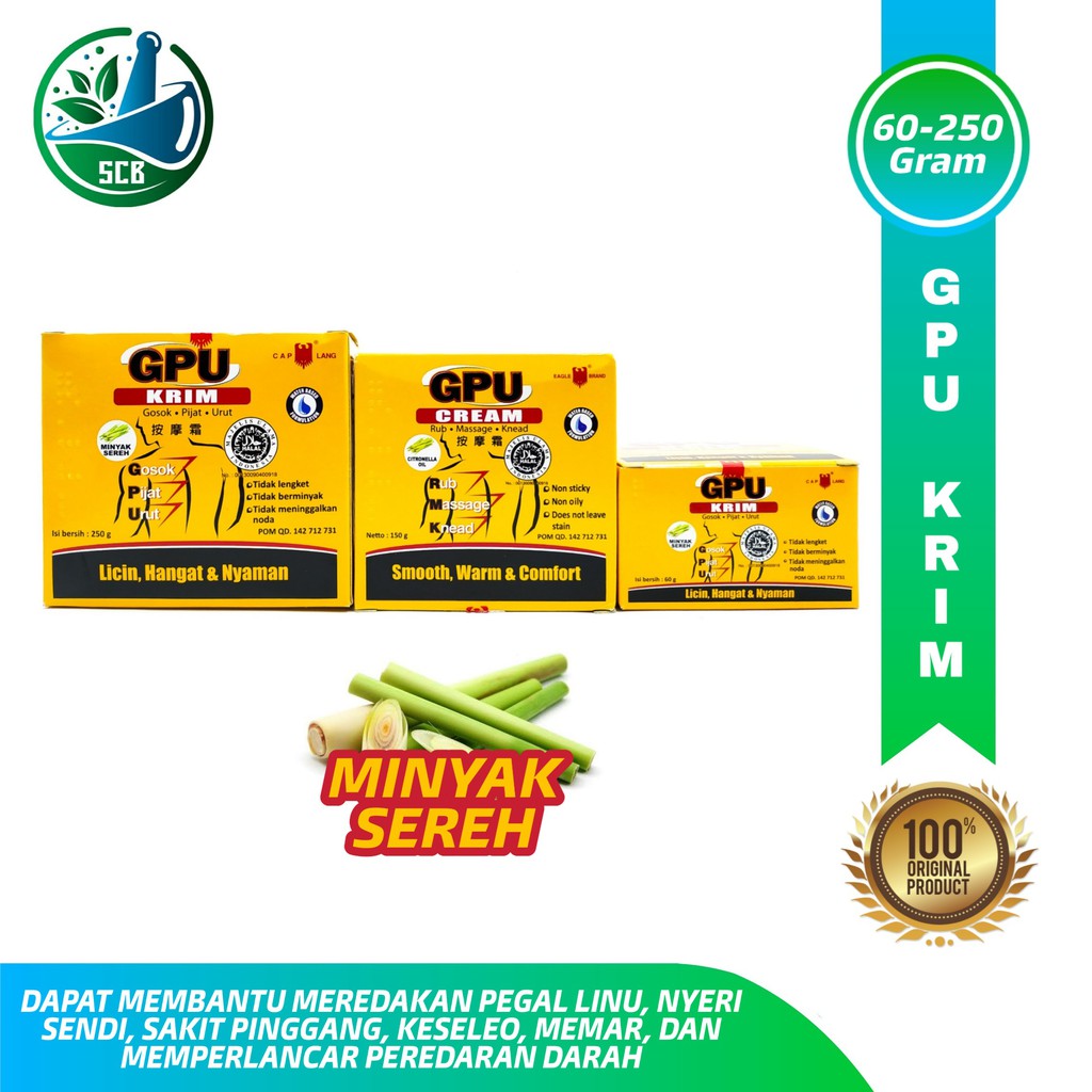 Jual GPU Krim Cap Lang All Varian | Shopee Indonesia