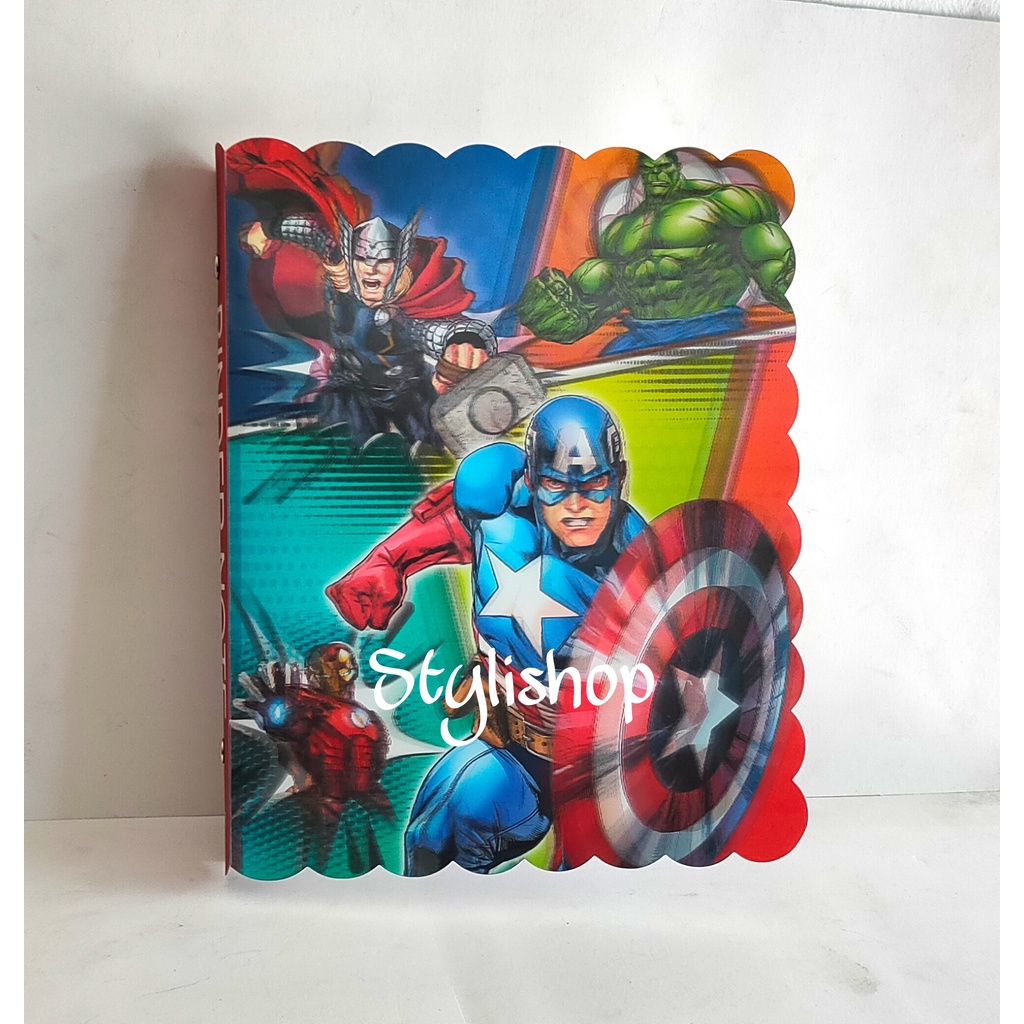 Jual Map Binder A5 Printing 3D Motif Anak dan Remaja, Buku Binder ...
