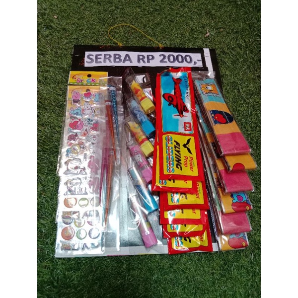 Jual MAINAN RENCENG SERBA 2000/MAINAN TITIP WARUNG/ISI 30pc | Shopee ...
