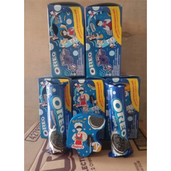 Jual OREO COLLECTIBLE SNACK BOX/BISKUIT OREO MURAH | Shopee Indonesia
