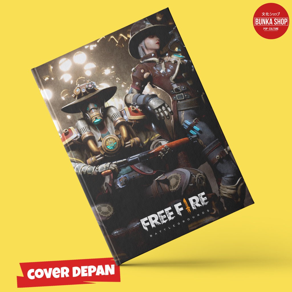 Jual Note Book Hardcover Game Free Fire Season 7 Ukuran A5 Buku Catatan ...
