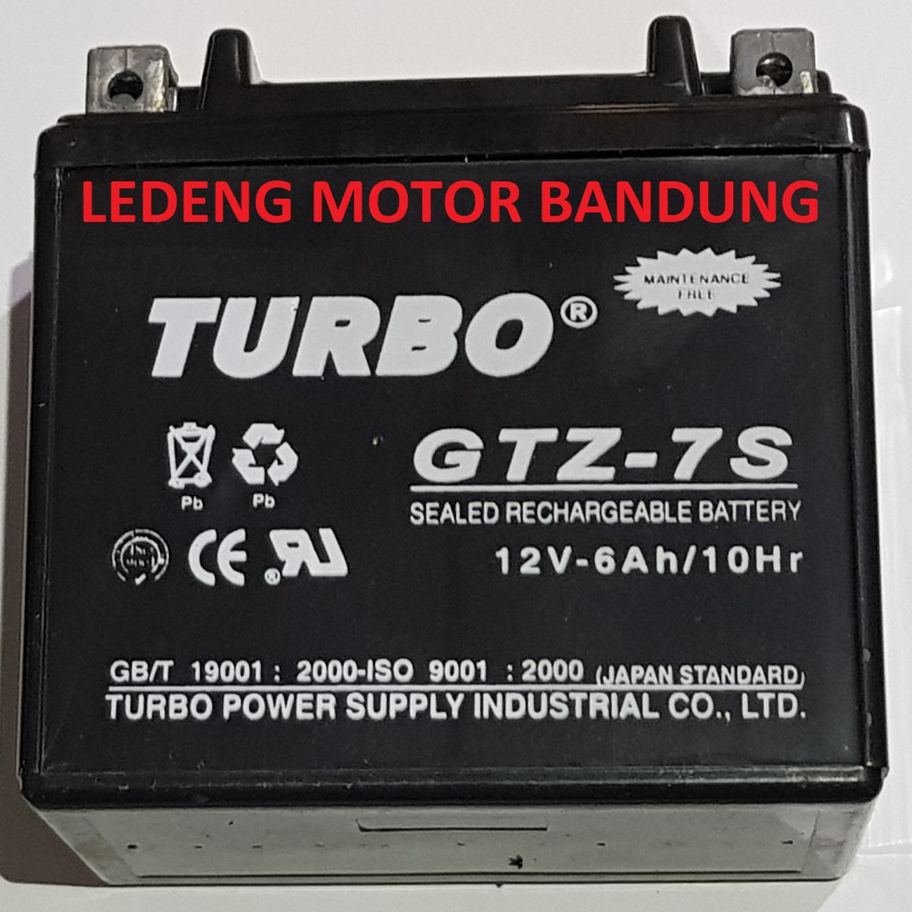 Jual Aki Kering Turbo Battery GTZ-7S (SATRIA FU / CBR 150) | Shopee ...