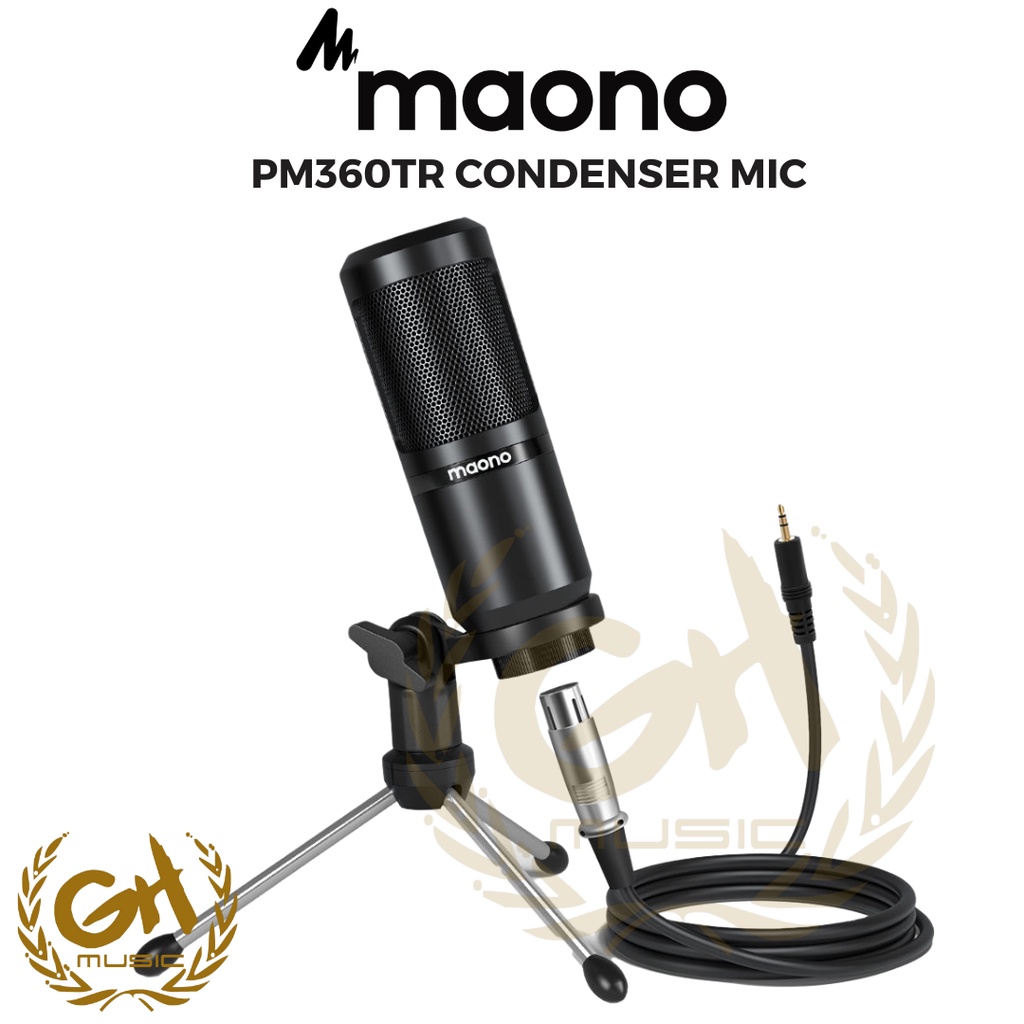 Jual MAONO AU PM360TR CONDENSER MICROPHONE | Shopee Indonesia