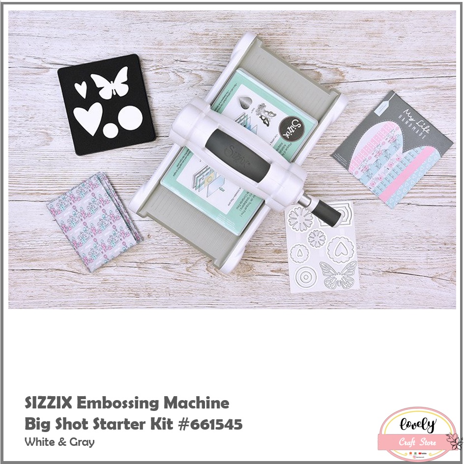 Jual GARANSI RESMI Sizzix Big Shot Starter Kit A5 tipe 661545 Cutting ...