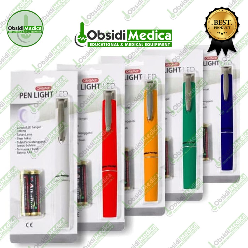 Jual Pen Light LED Diagnostic Lamp Onemed - Senter Medis Penlight ...