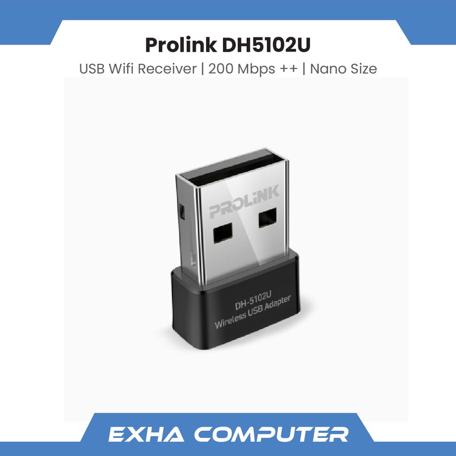 Jual PROLINK AC650 Wireless USB Adapter Dongle WiFi Dual Band DH5102U | Shopee Indonesia