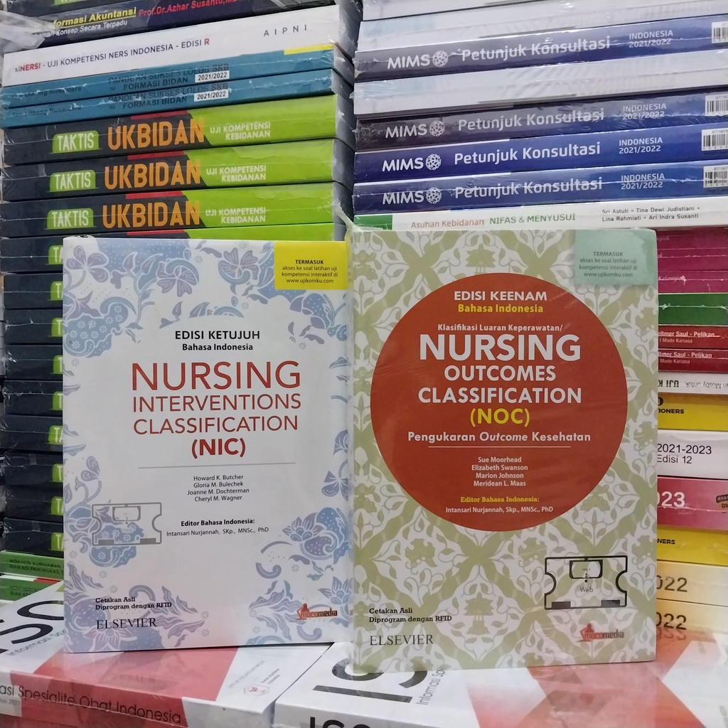 Jual PAKET BUKU KEPERAWATAN NIC NOC SDKI SIKI SLKI NANDA NIC NOC PANDUAN STANDAR OPERASIONAL ...