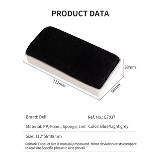 Jual Deli Magnetic Whiteboard Eraser / Penghapus Magnet Papan Tulis ...