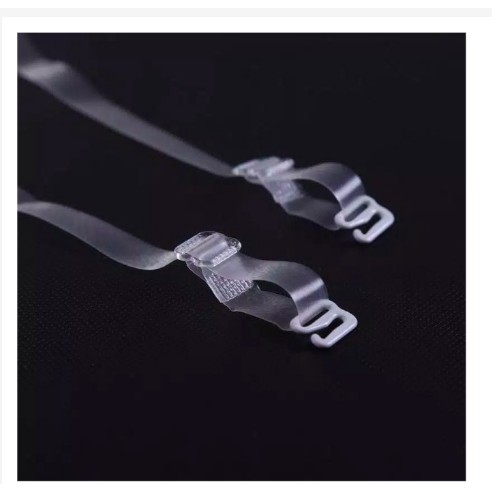 Jual 1 pasang Strap Tali Bra Invisible Transparan Tali BH Transparant ...