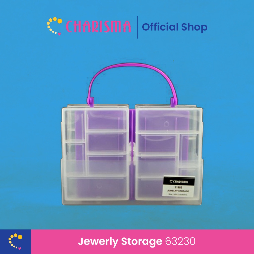 Jual Charisma Storage Box Jewelry Storage - Storage Box Organizer Kotak ...