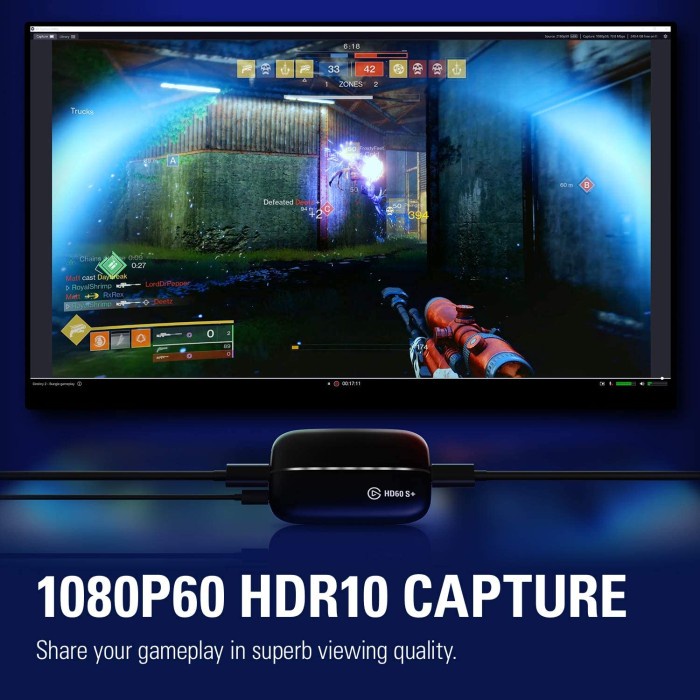 Jual Elgato HD60 S+ Capture Card 1080p60 HDR10 HD60S+ HD 60 S+ HD60S ...