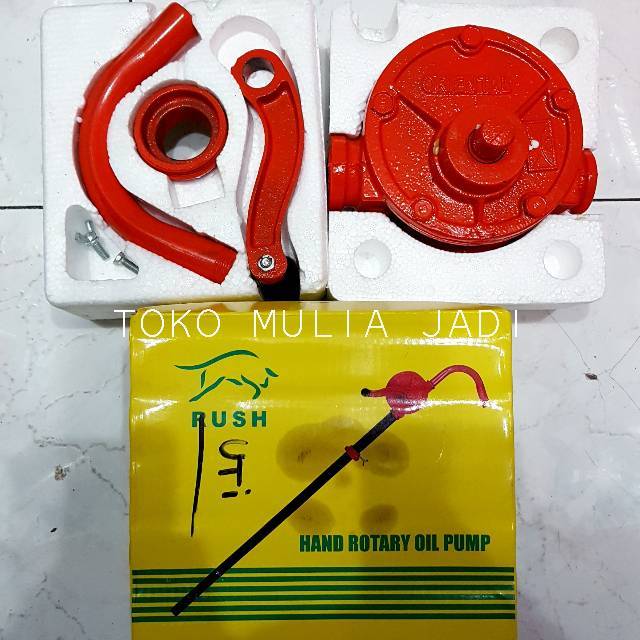Jual Pompa tangan oli olie minyak drum manual / alat hand rotary oil ...