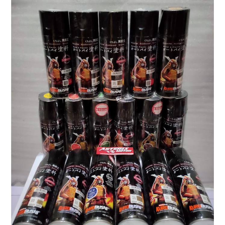 Jual Pilox pilok Samurai cat Semprot Samurai Paint Semua warna All Color standard 400ml | Shopee ...