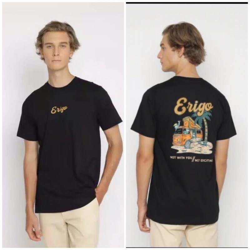 Jual BAJU KAOS ERIGO PRIA/BAJU KAOS LENGAN PENDEK MURAH | Shopee Indonesia